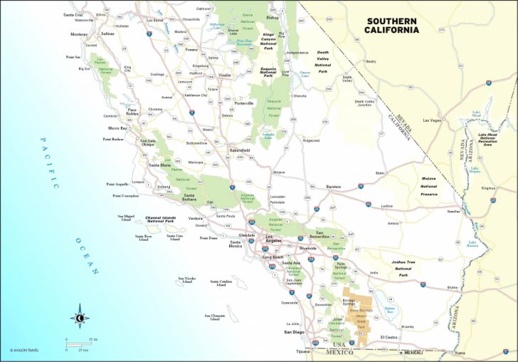 California Map Longitude Latitude Printable Map Us West Coast States ...
