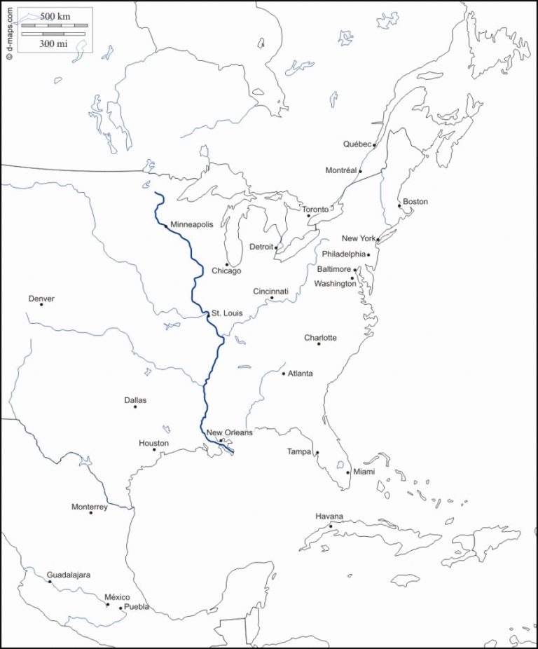 Free Printable Map Of The Eastern United States - Printable US Maps