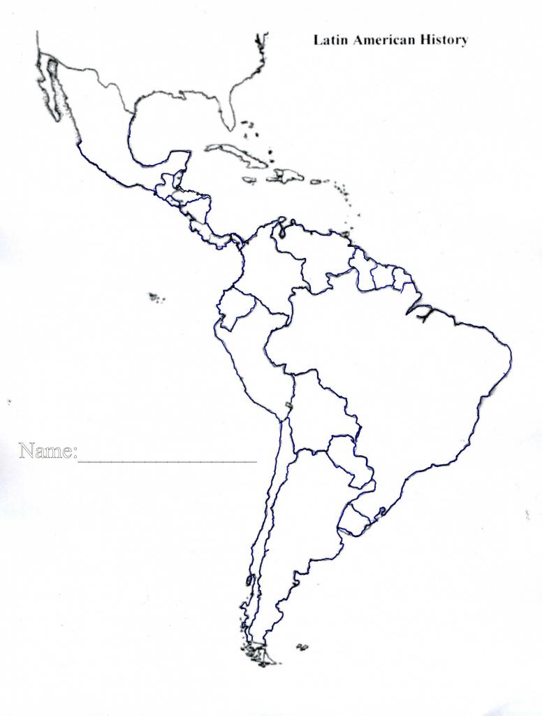 Blank Latin America Map South Quiz Central Printable South America Blank Latin America Map South Quiz Central Printable South America
