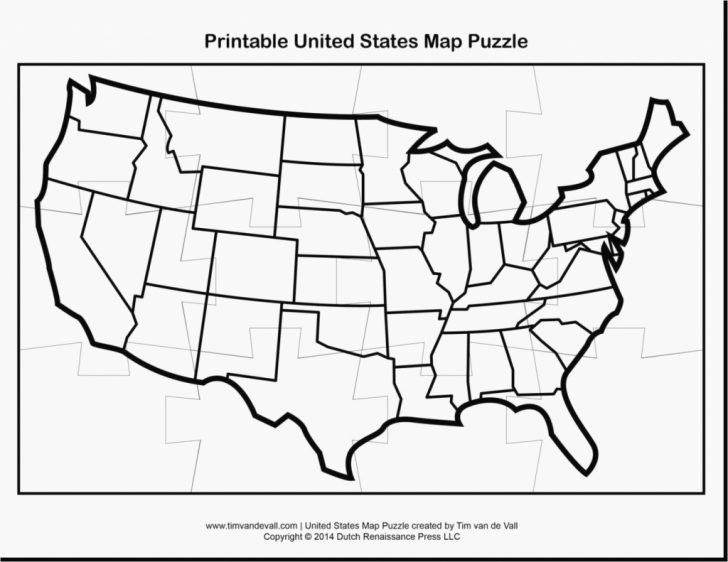 Printable Us Map For Kindergarten Fresh United States Map With ...