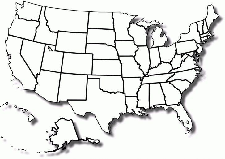 Us Map Blank Worksheet Blank World Map With Us States Spectacular ...