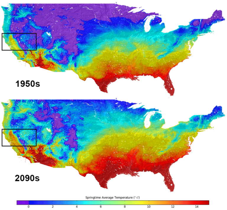 New U.s. Climate Map Shows Temperature Changes In Hd. How To ...