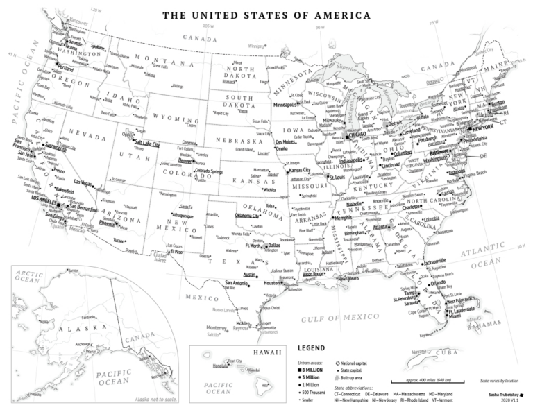 Printable Street Maps Of USA - Printable US Maps