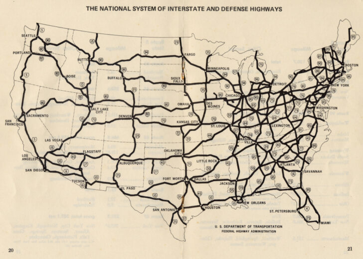 The Math Inside The Us Highway System – Betterexplained | Map Of Usa ...
